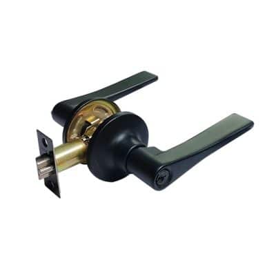Kingvic Tubular Leverset Entrance Lock Black (65121BL) | Cebu Home and ...