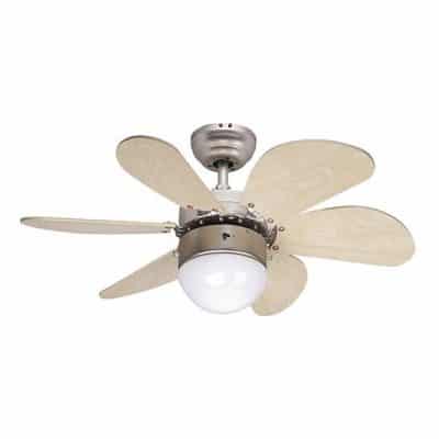 Turbo Ceiling Fan Brushed Nickel 30in | Cebu Home and Builders Centre