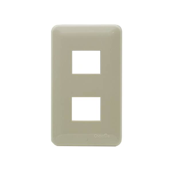 Omni WWP-112 2 Gang Plate | Cebu Home and Builders Centre