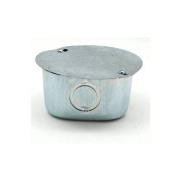 Metal Junction Box w/ Cover 4x4in G18 | Cebu Home and Builders Centre